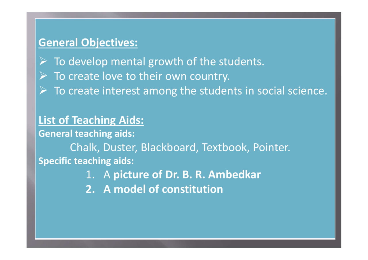 Lesson Plan Class 8 On Indian Constitution StudyQuirk